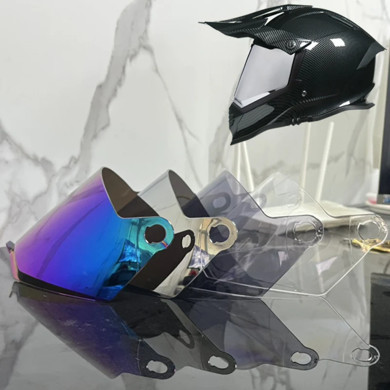 LVS-800 full face motorcycle helmet visor multi-color lens special link ...