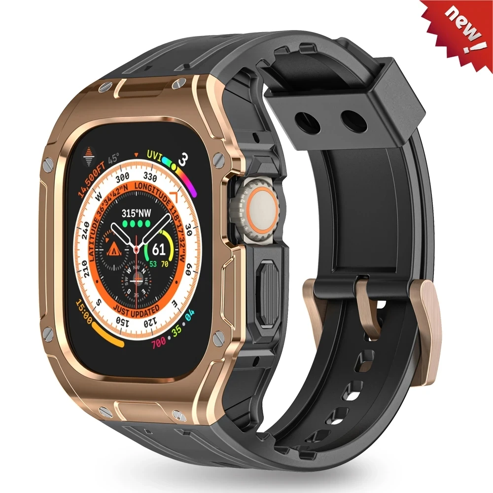 Case-Strap-for-Apple-Watch-Band-Ultra-2-49mm-Modification-Kit-TPU-Case ...