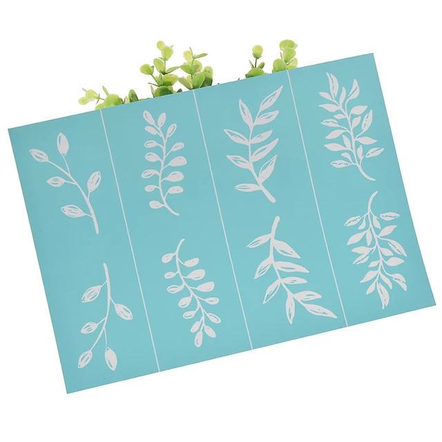 Simple Stencil Designs Leaf