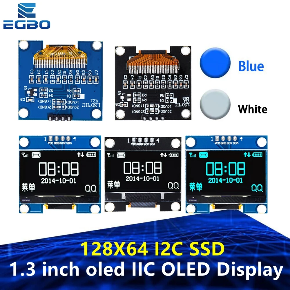 1-3-inch-oled-IIC-Serial-White-OLED-Display-Module-128X64-I2C-SSD1306 ...
