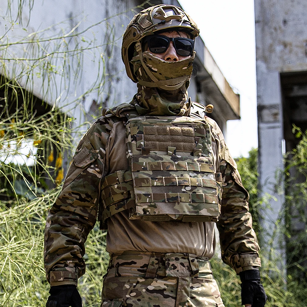 Dragon Edge Airsoft Cp Style Avs Multicam Tactical Vest Mbav Molle ...