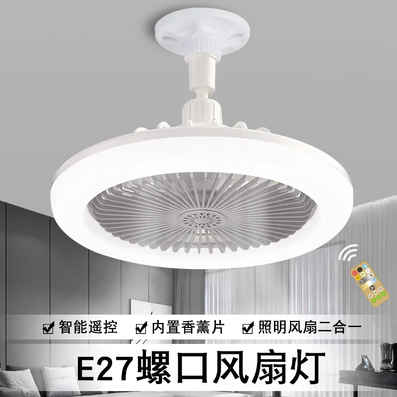 E27-LED-Ceiling-Fans-with-Light-Remote-Control-Dimmable-Ceiling-Lamp ...