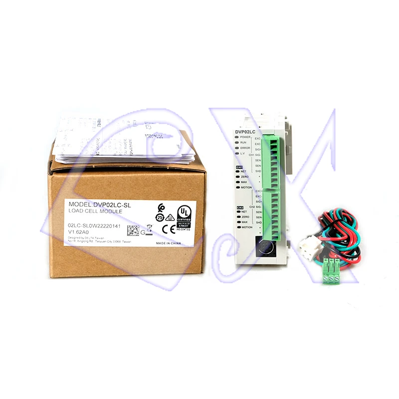Original-Delta-DVP02LC-SL-PLC-High-Speed-Load-Cell-Module-Left-Side ...