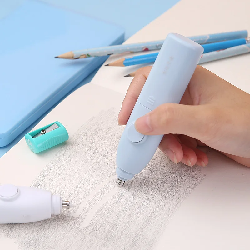 Electric-Eraser-for-School-Art-and-Painting-Automatic-Eraser-Student ...