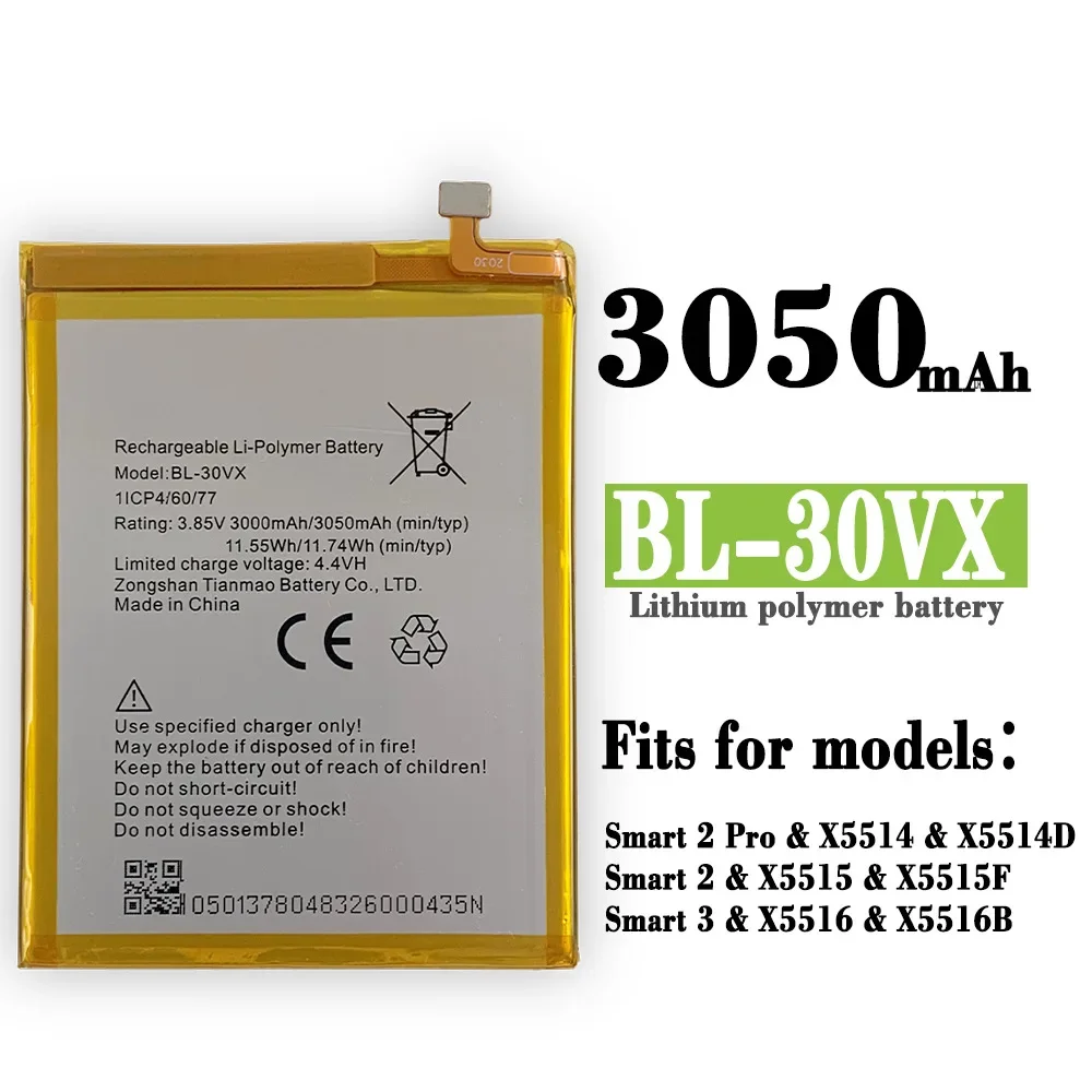 BL-30VX-High-Quality-Replacement-Battery-For-Infinix-X5514-Smart2-3-Pro ...