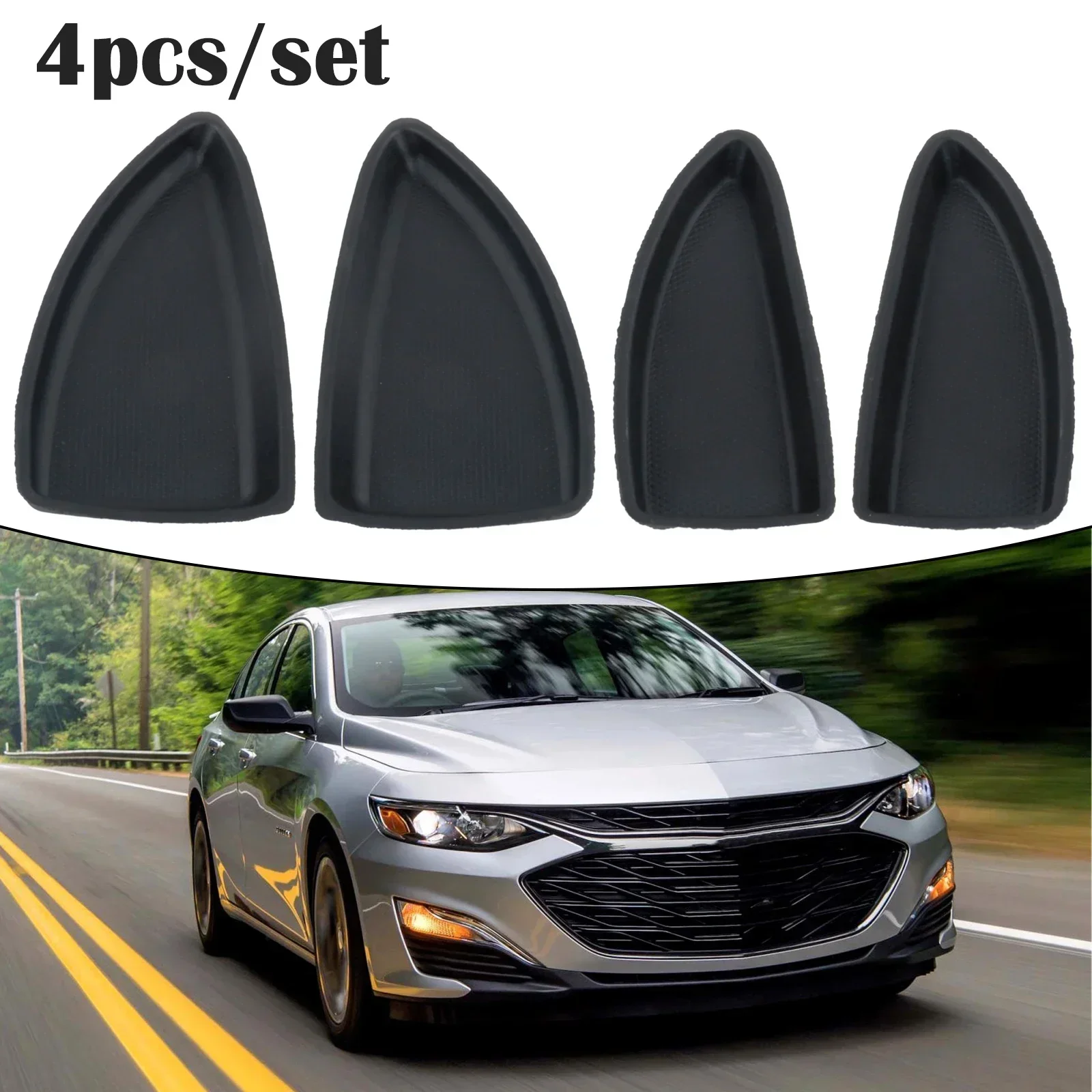4PCS-Car-Door-Switch-Bezel-Cap-Front-Rear-Interior-Door-Handle-Cover ...