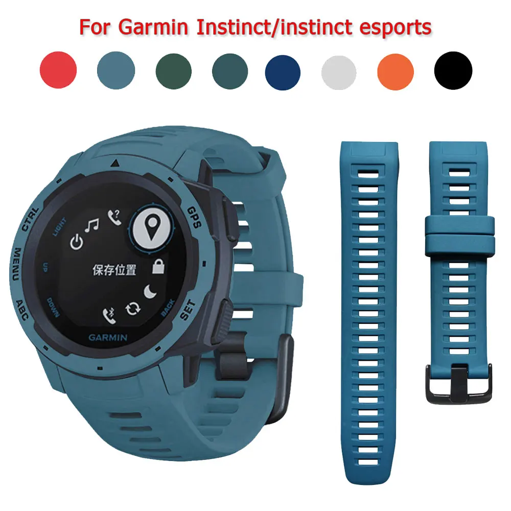 Strap For Garmin Instinct 2 Watch band Sports Silicone Replacement ...