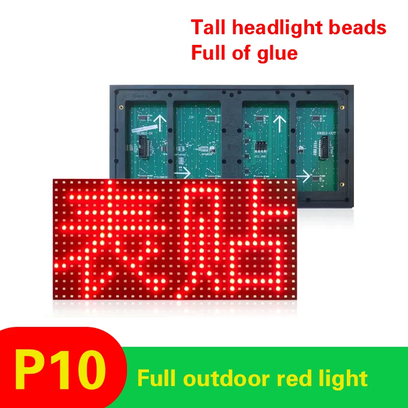Surface-mount-P10-full-outdoor-red-light-bright-word-led-electronic ...