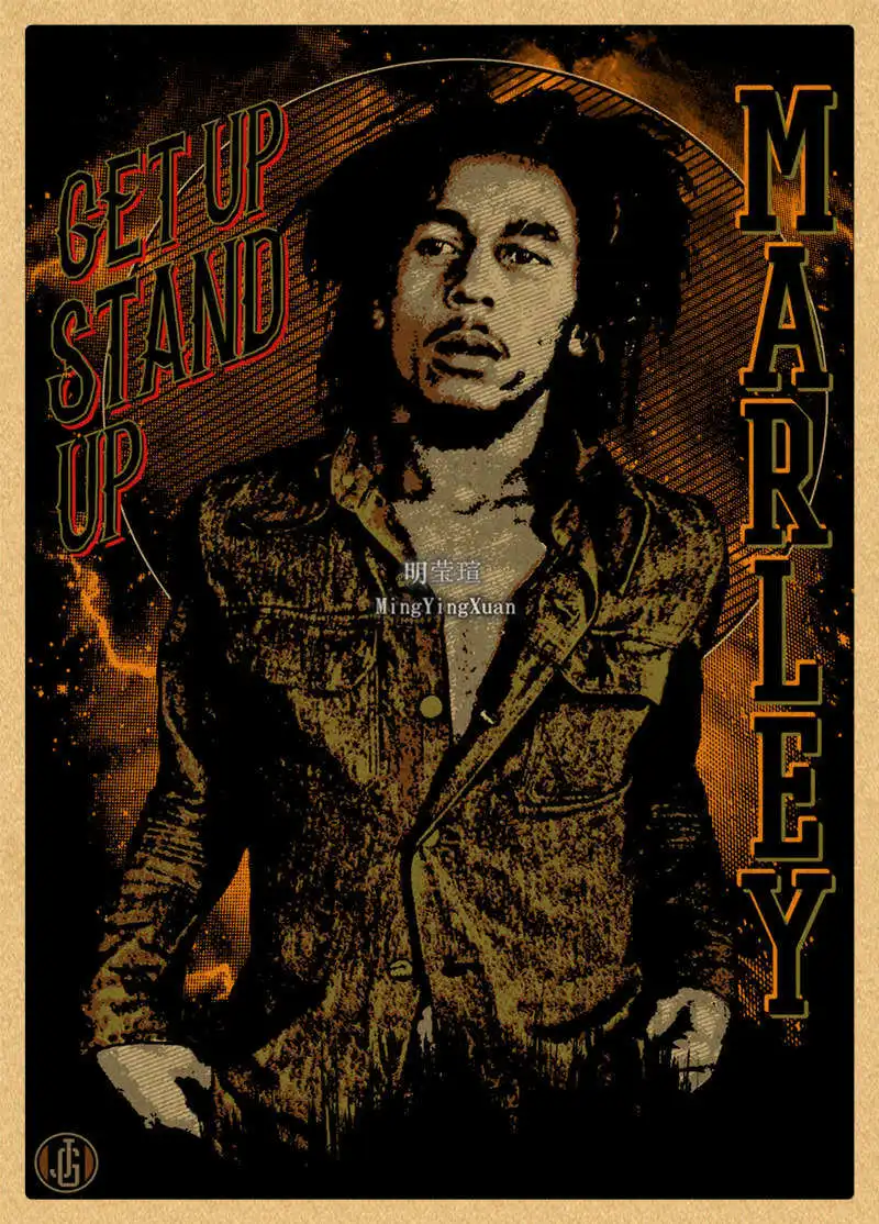 Bob Marley Weed Poster