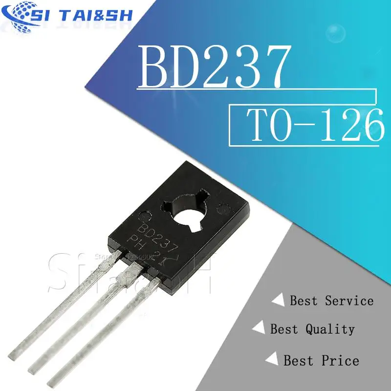 10Pcs BD237 BD679 BD680 BD681 BD682 TO 126ทรานซิสเตอร์|lot lot|lot ...