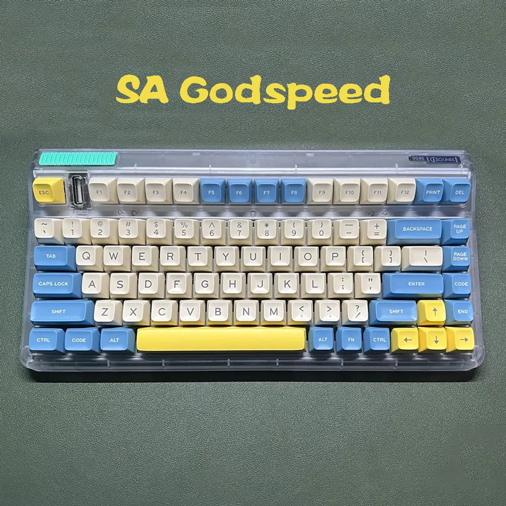 New Arrival SA profile Double shot keycaps ABS Godspeed GMK theme AiFei - AliExpress