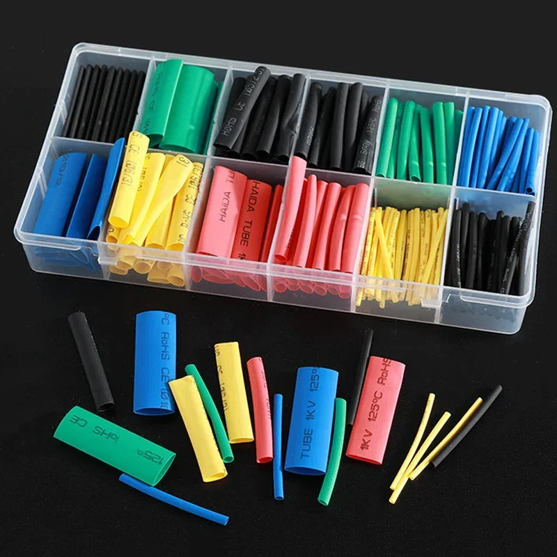 280-PCS-Car-Wire-Connector-Shrinking-Assorted-Heat-Risers-Shrink-Tube ...