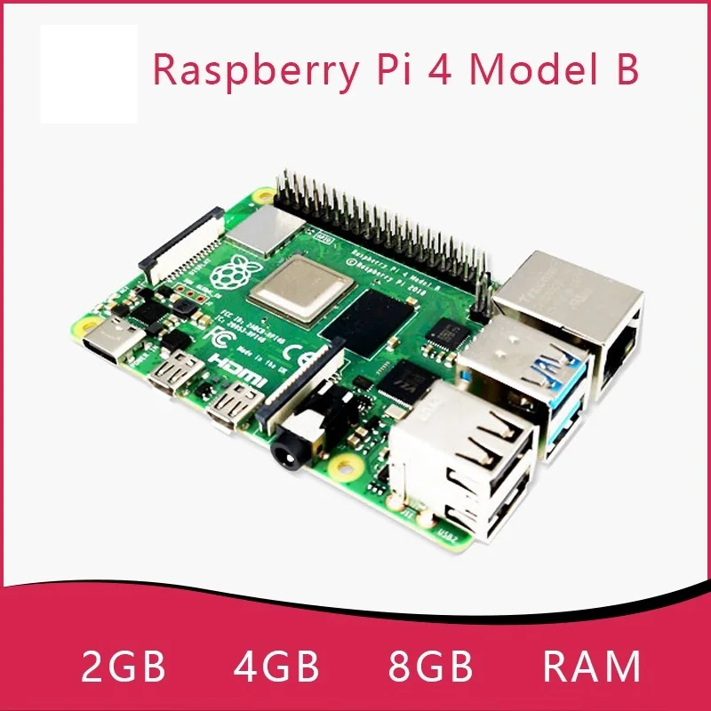 Raspberry-Pi-4-Modelo-B-Development-Board-Kit-Original-RAM-2GB-4GB-8GB ...