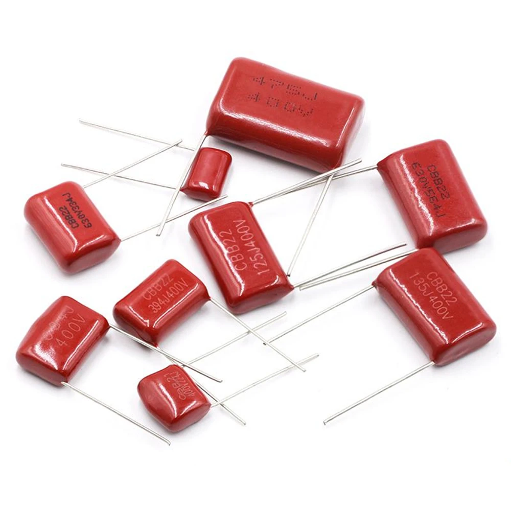20PCS CBB Capacitor 100V 5% Pitch 5MM P5 102J 104J 153J 222J 273J 332J ...
