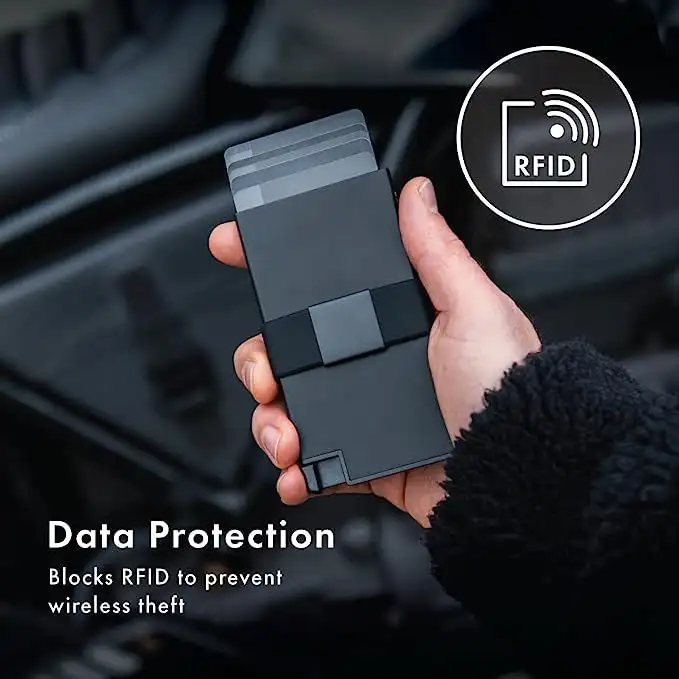 Tarjetero-de-aluminio-para-hombre-billetera-con-capa-de-bloqueo-RFID ...