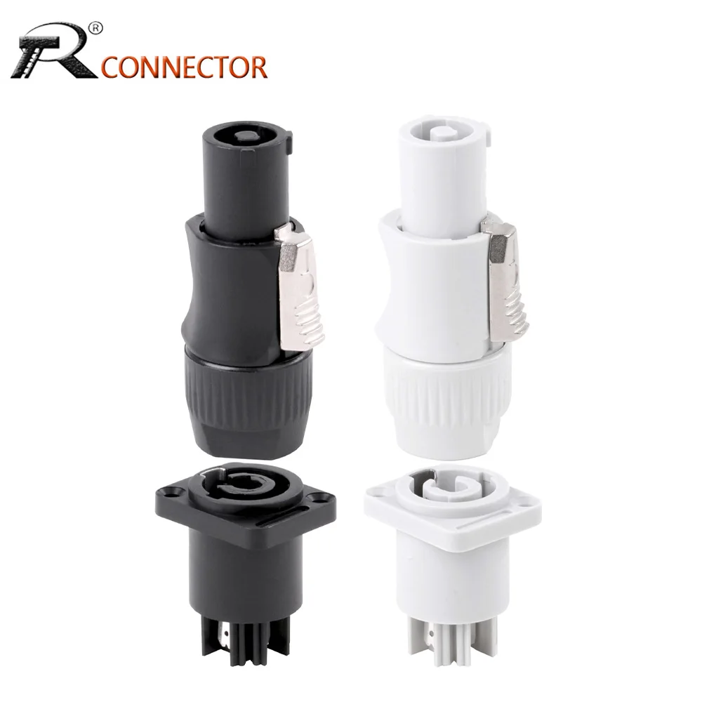 8pcs-4sets-Electric-Drill-LED-Stage-Lighting-Power-Connecting-Powercon ...