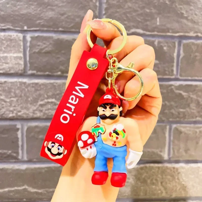 Llavero Super Mario de 32 estilos, figura de Mario Bros, Luigi, Toad ...