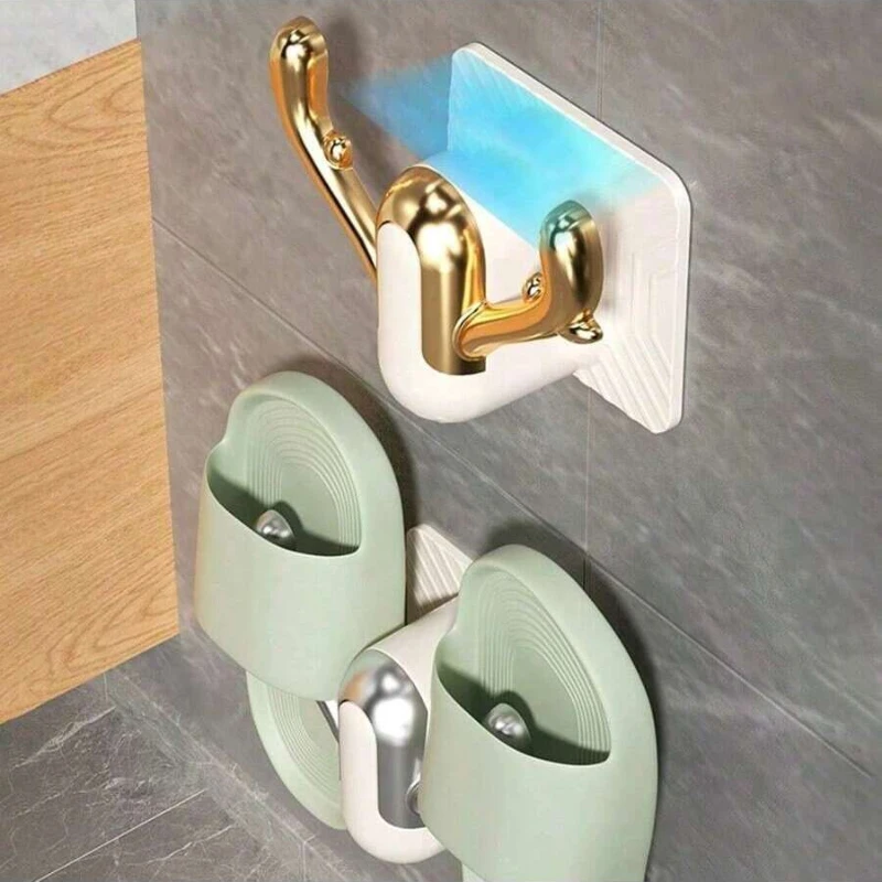 Estante de secado de zapatos para baño, escurridor de zapatos montado ...