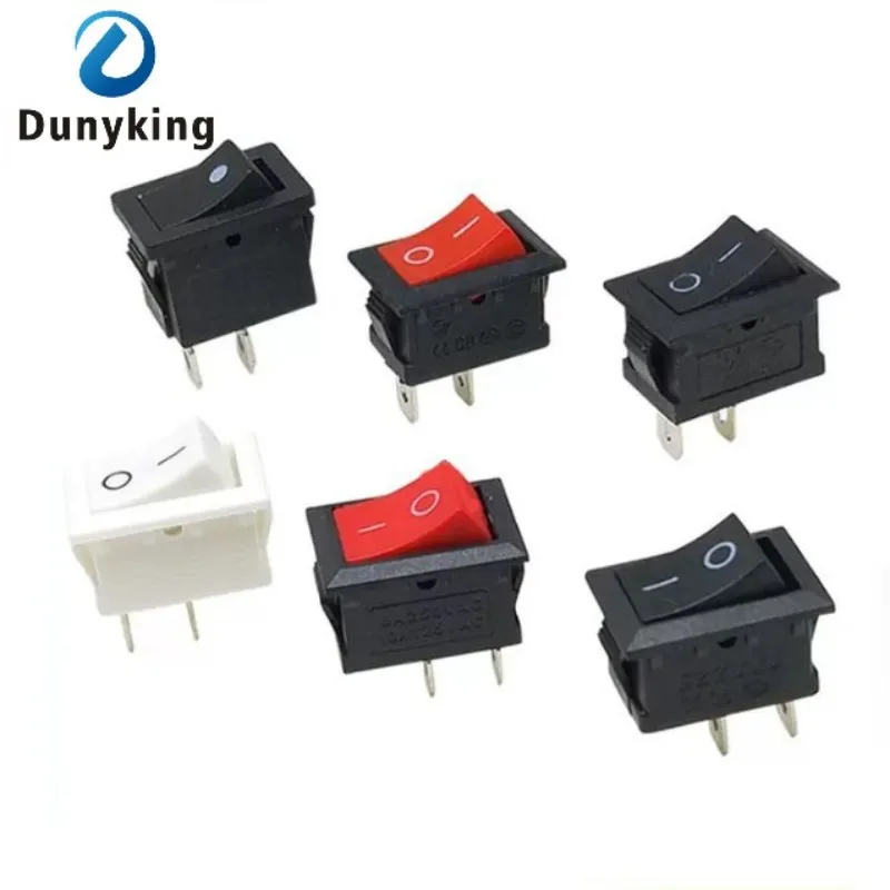 5/10 Pcs Mini Rocker Switch Kcd1,on/off,electrical Equipment,2pin,2 ...
