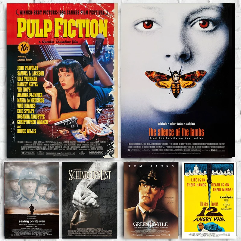 Hot Classic Canvas Painting FICTION Movie Posters The Office Friends TV ...