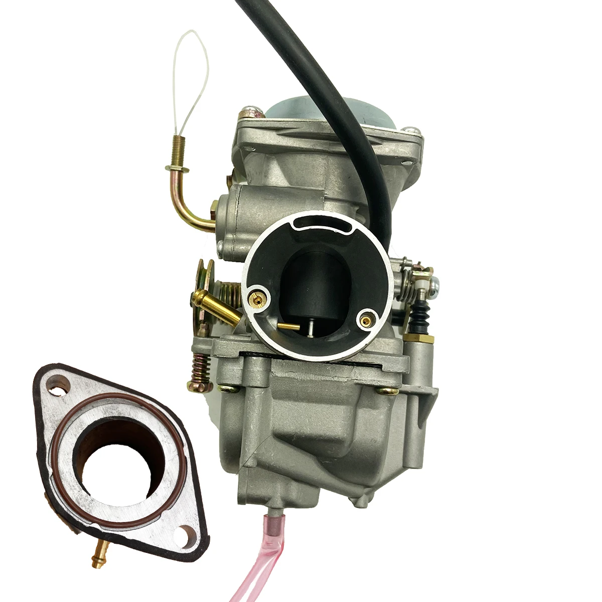 New Carburetor with Intake Manifold Fit for Jianshe Roketa 400cc JS400 ...