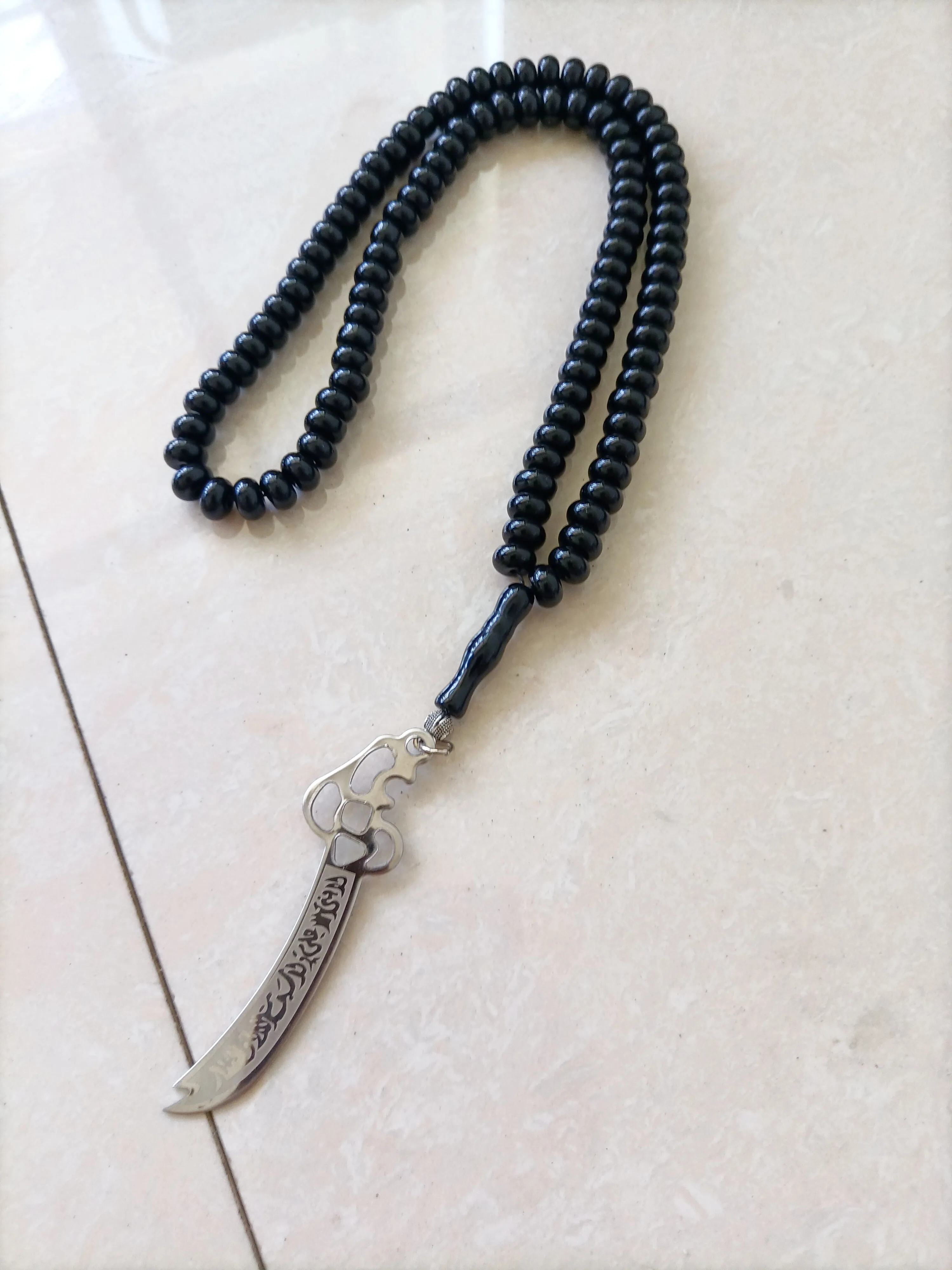 Ali-Sword-Muslim-Islam-Knife-Necklace-Jewelry-Tasbih-Car-Hanging ...