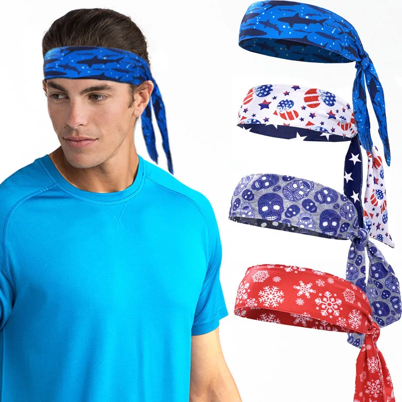 Head-Tie-Headbands-Men-Women-Ninja-Karate-Headwraps-Adjustable-Elastic ...