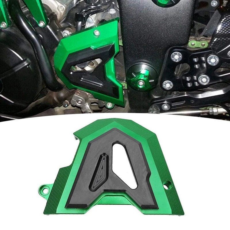 Motorcycle-Left-Engine-Front-Sprocket-Chain-Guard-Protection-Cover-For ...