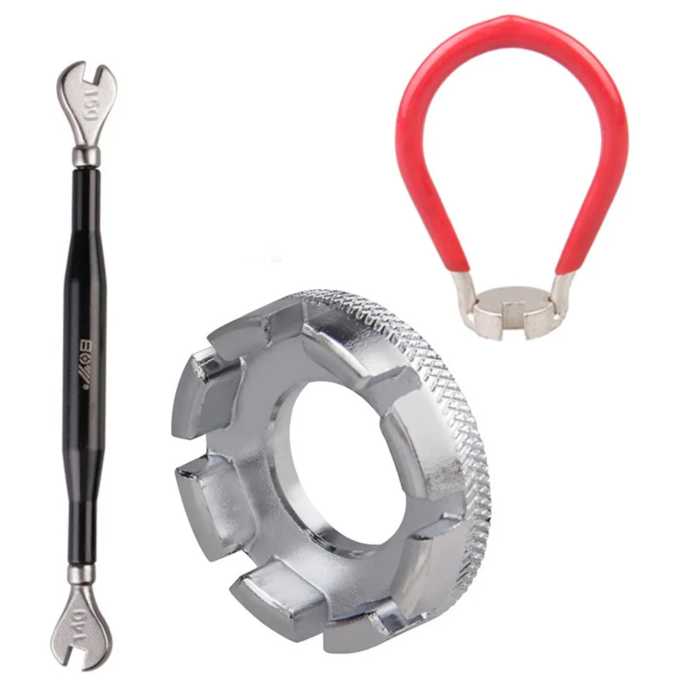 Mountain Bike Spoke Wrench Set - 8 Sizes in Chrome-Molybdenum Steel ...