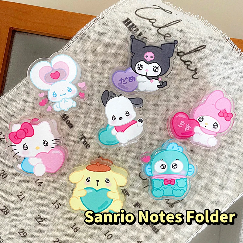 Sanrio-My-Melody-Cinnamoroll-Pochacco-Kuromi-Hello-Kitty-File-Clamp ...