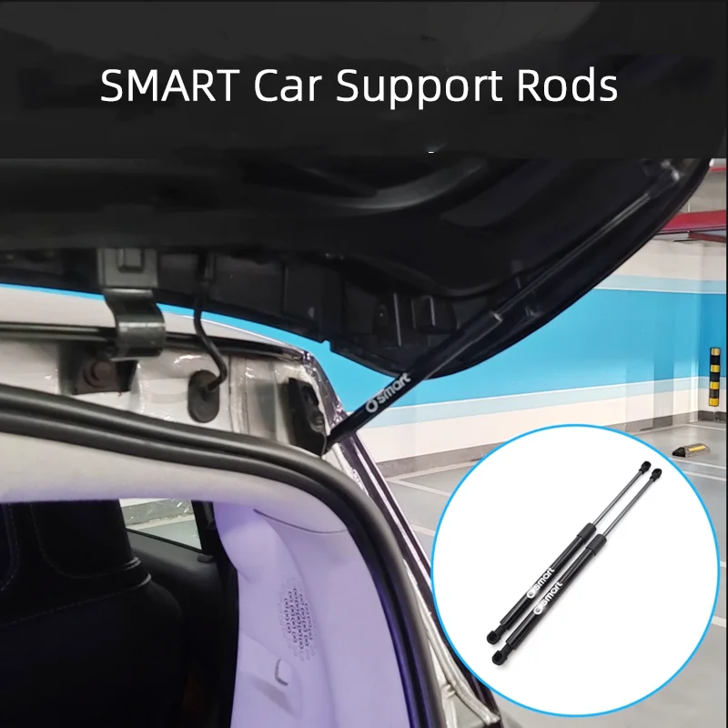 2Pcs-Car-Rear-Trunk-Support-Rods-Strut-Bars-For-Smart-451-453-Fortwo ...