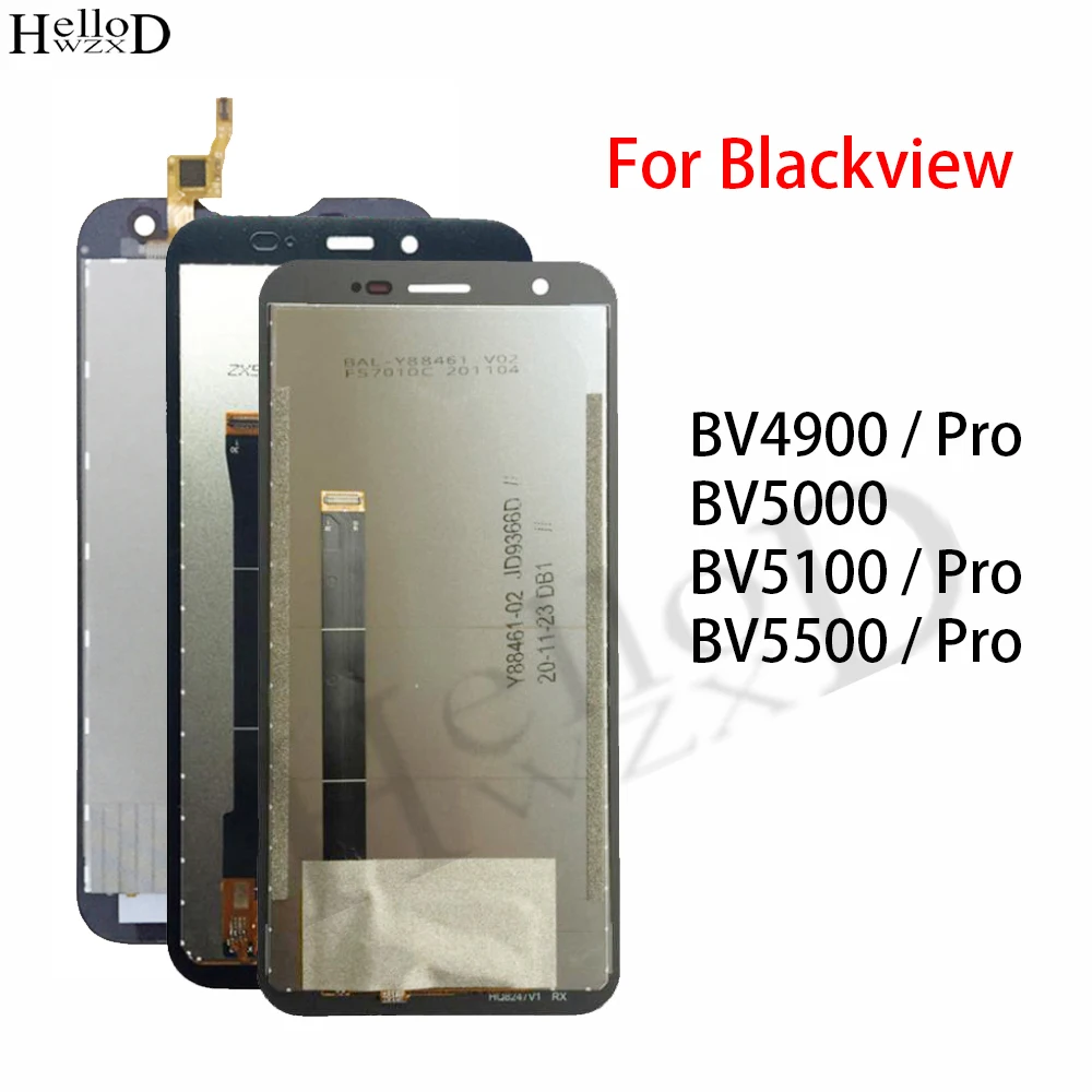 Original Lcd Screen For Blackview Bv4900 Bv5000 Bv5100 Bv5500 Pro Lcd Display Touch Screen ...