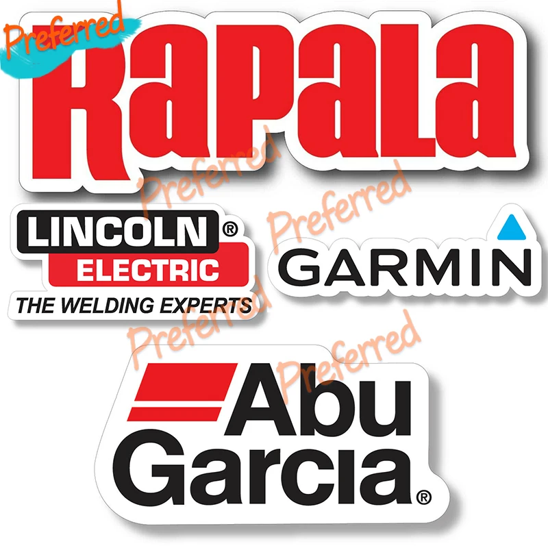 Abu garcia decalque adesivo caixa de equipamento de pesca isca barco de ...