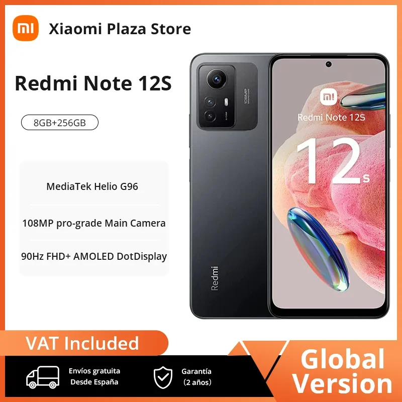 Global-Version-Xiaomi-Redmi-Note-12S-4G-Handy-8GB-256GB-Android ...