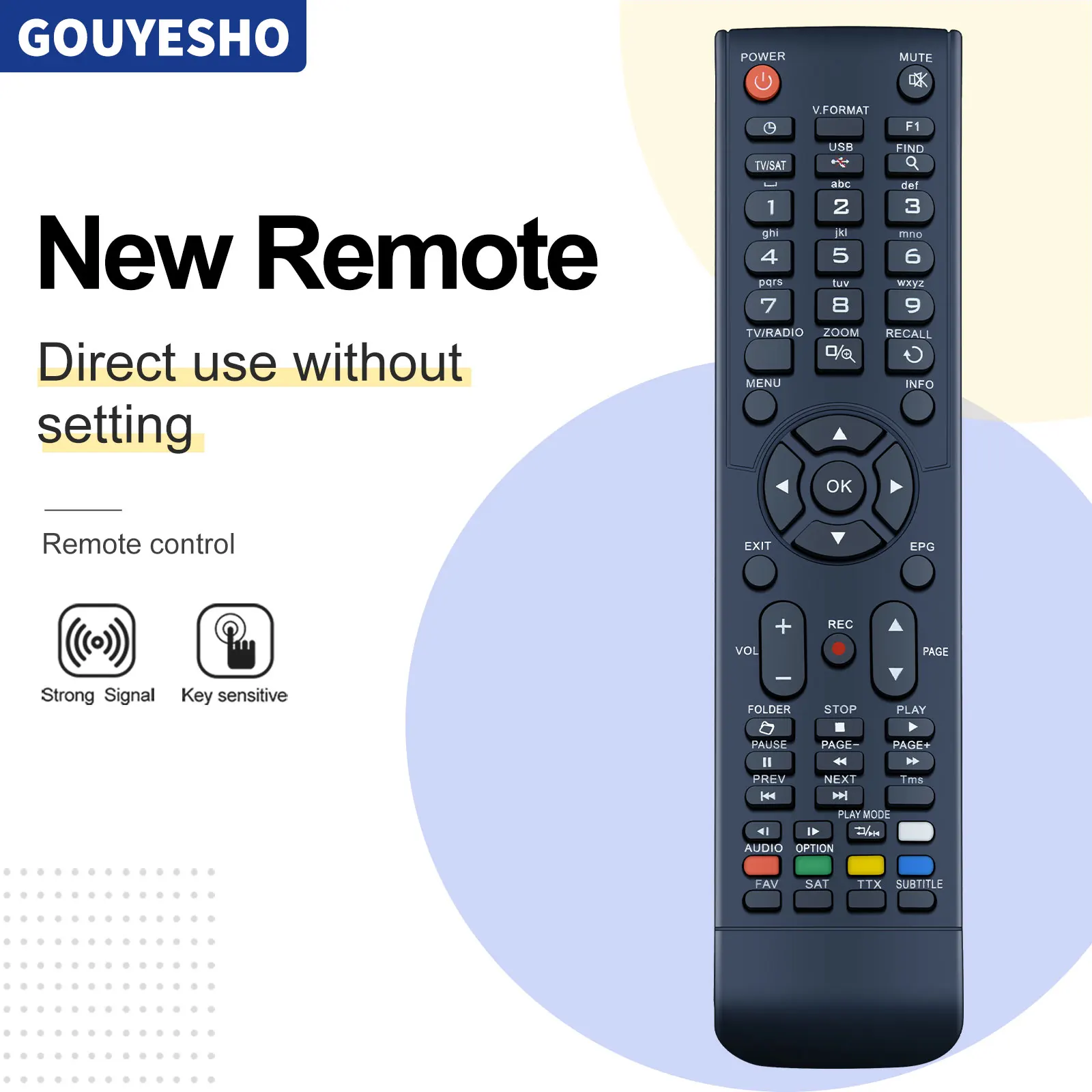 New Remote Control for AMIKO Mini HD 8150 8200 8300 8360 8840 SHD 7900 ...