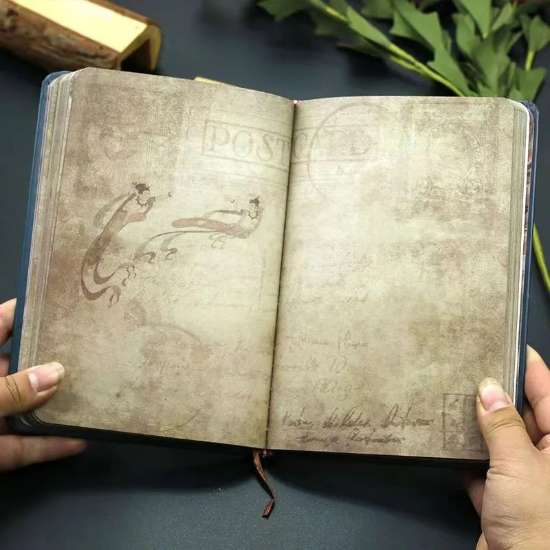 1PC-Retro-Creative-Exquisite-Student-Diary-Dunhuang-Illustration ...