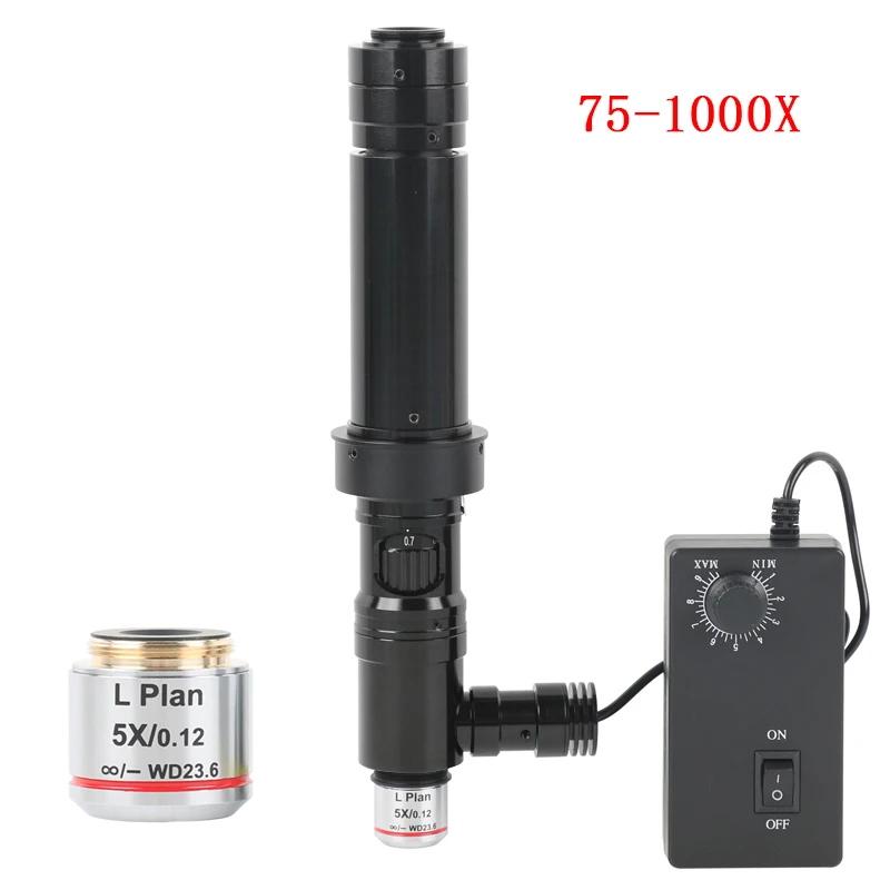 400X-1000X-2000X-4000X-Zoom-Video-Camera-Cmount-Coaxial-Light-Lens-5X ...