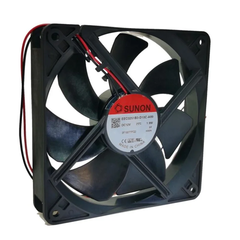 Original EEC0251B3-D10C-A99 12025/12V computer SUNON silent cooling fan ...