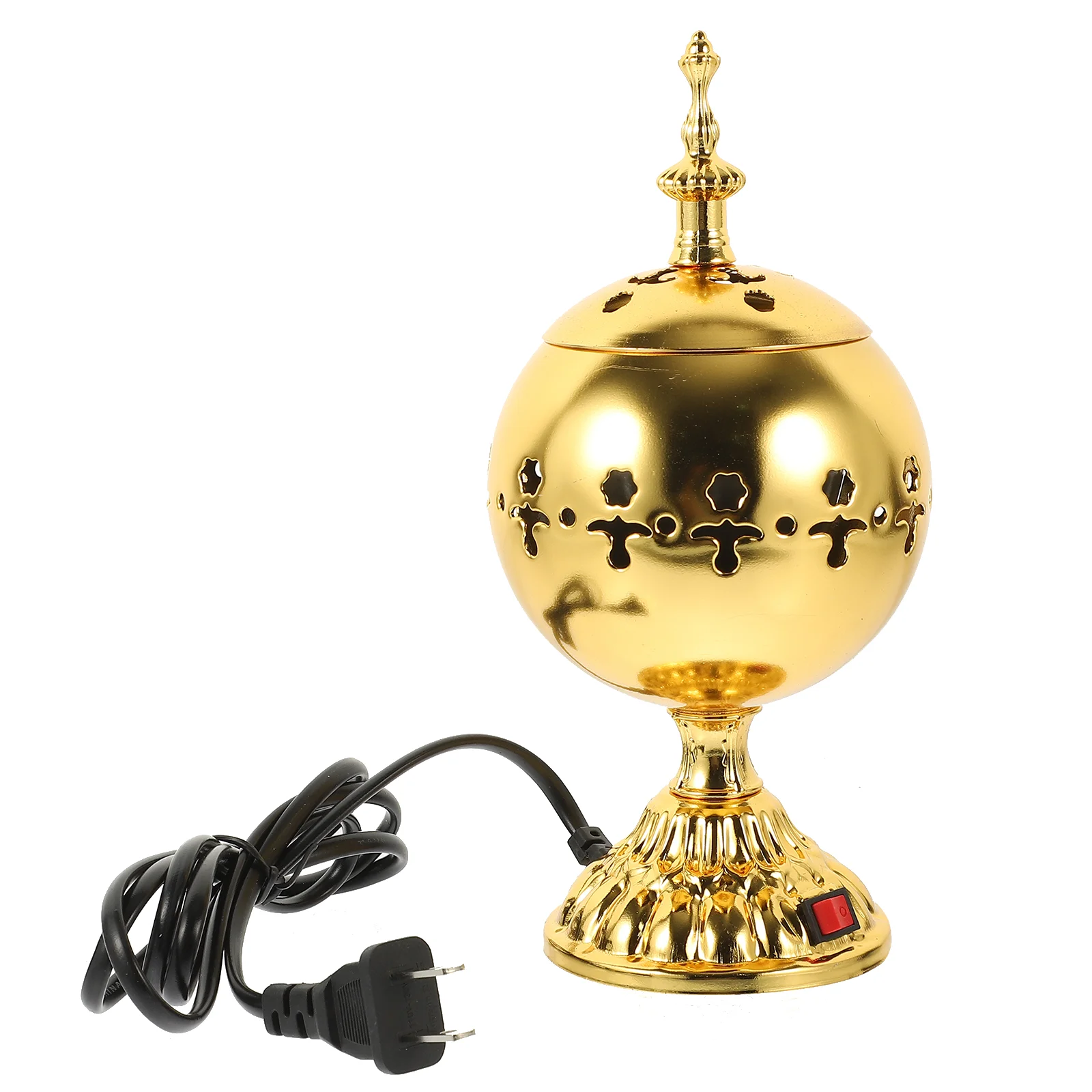 Home-Electric-Incense-Burner-Household-Sandalwood-Stove-Metal-Plug-in ...