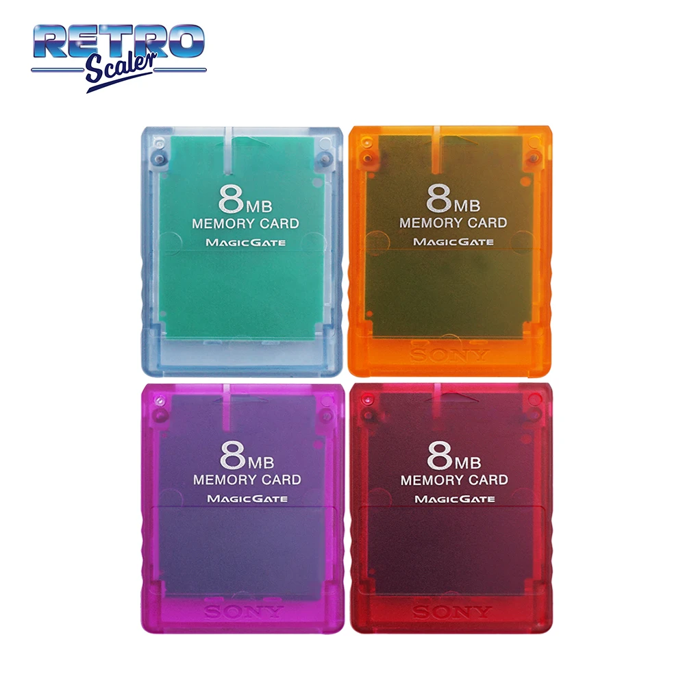 RetroScaler v1.953 FMCB 8MB 16MB Free McBoot Card For PS2 Fat Game ...