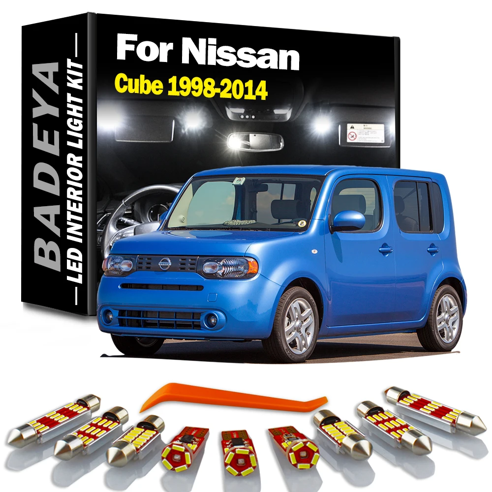 LED-Interior-Dome-Map-Light-Kit-For-Nissan-Cube-Z10-Z11-Z12-1998-2003 ...