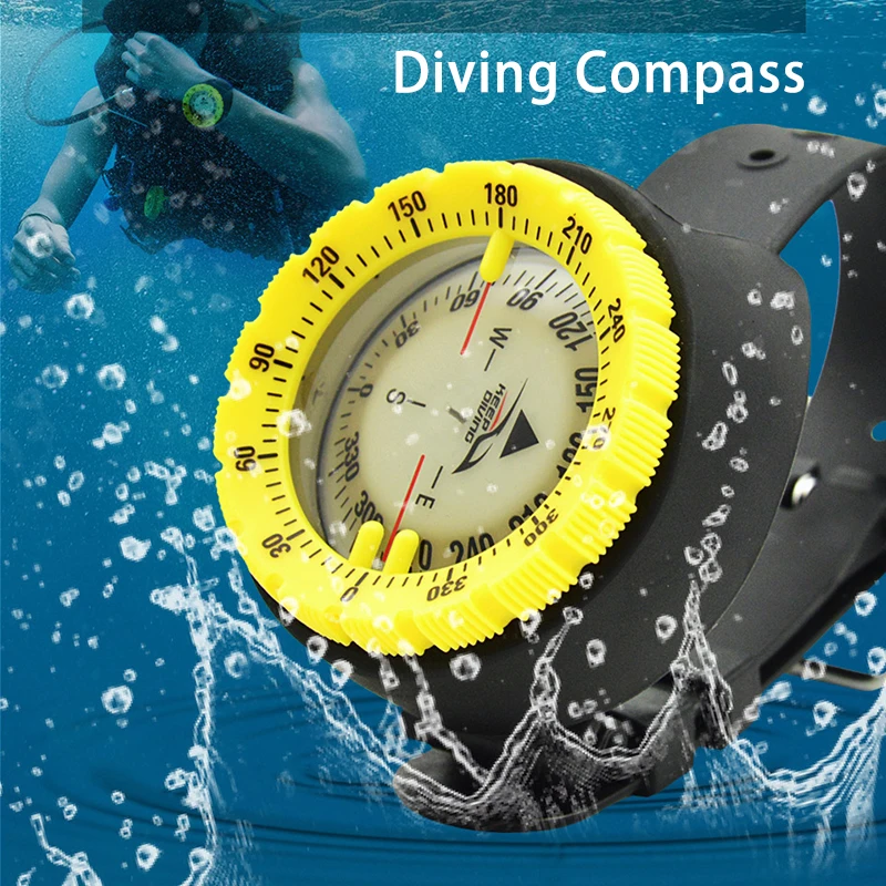 Outdoor-Compass-Professional-Diving-Compass-Waterproof-Navigator ...