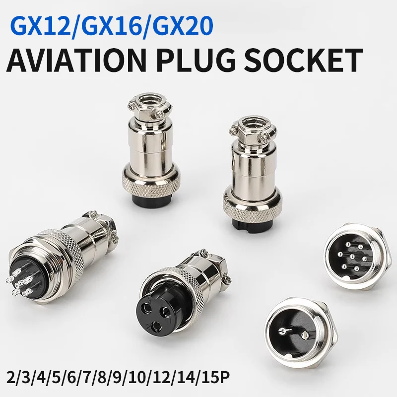 GX12-GX16-GX20-Gold-Plated-Aviation-Plug-Circular-Connector-16MM-2-3-4 ...
