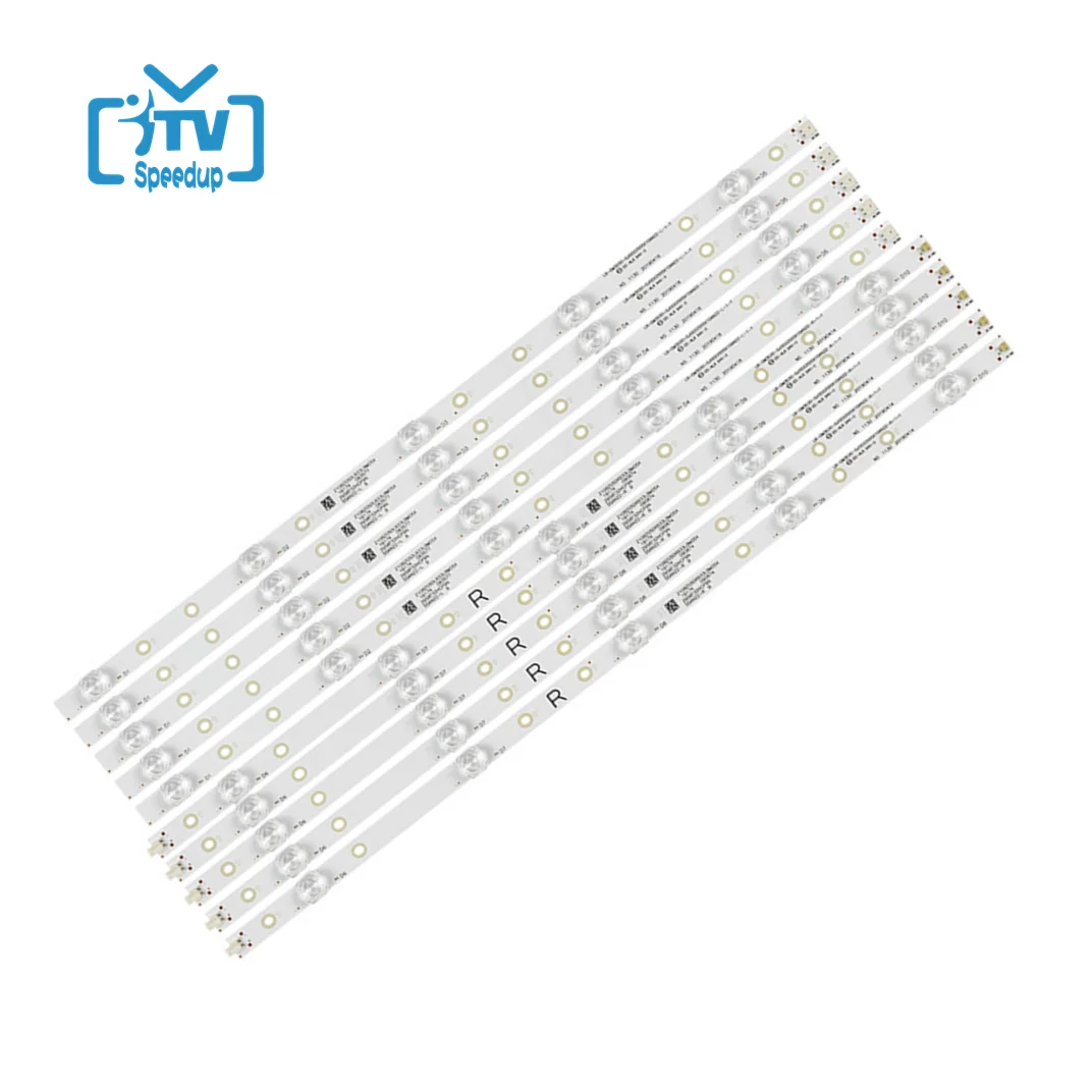 LED Backlight strip 5+5 lamp For PHILIPS55"TV 55PUS6754 LB-GM3030 ...