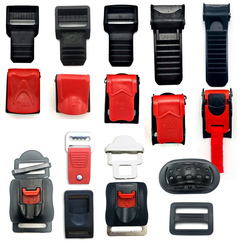 1PC-Motorcycle-Helmet-ABS-Pull-Buckles-Bike-Helmet-Clip-Chin-Strap ...