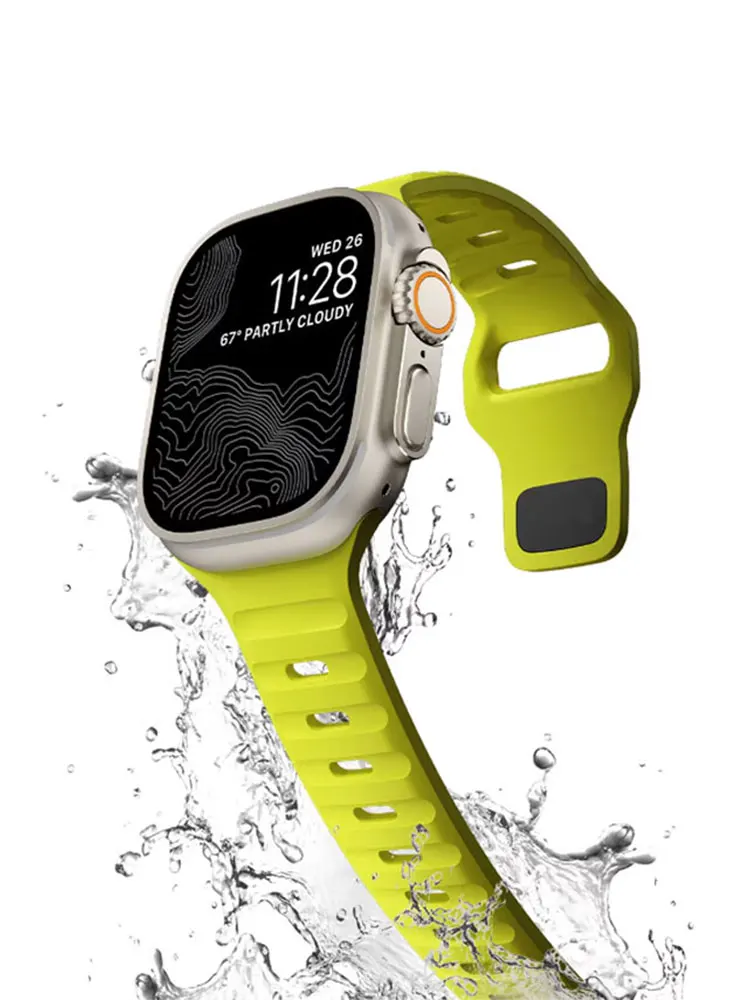 Pulseira-de-rel-gio-de-silicone-macio-para-apple-banda-ultra-8-se-7-s ...