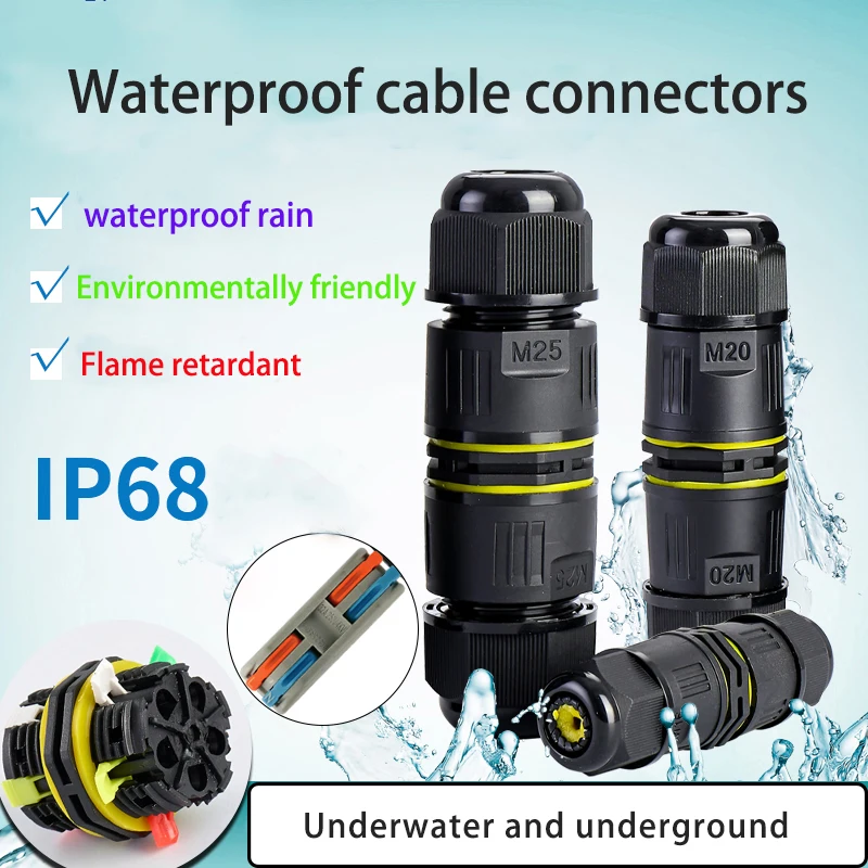 IP68-Outdoor-Cable-Waterproof-Quick-Connectors-for-LED-Buried-Ground ...