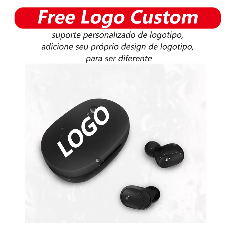 DODOCASE-Free-LOGO-Custom-Wireless-Earphone-5-0-LED-Display-Earbuds ...
