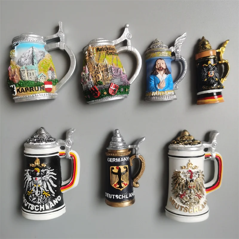 Germany-Fridge-Magnets-beer-Mug-Bavaria-Munich-Cochem-Frankfurt-koln ...