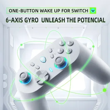 ThundeRobot G45 Pro Three-mode Wireless Gamepad Gaming Controller Hall Effect Built-in NFC for ...